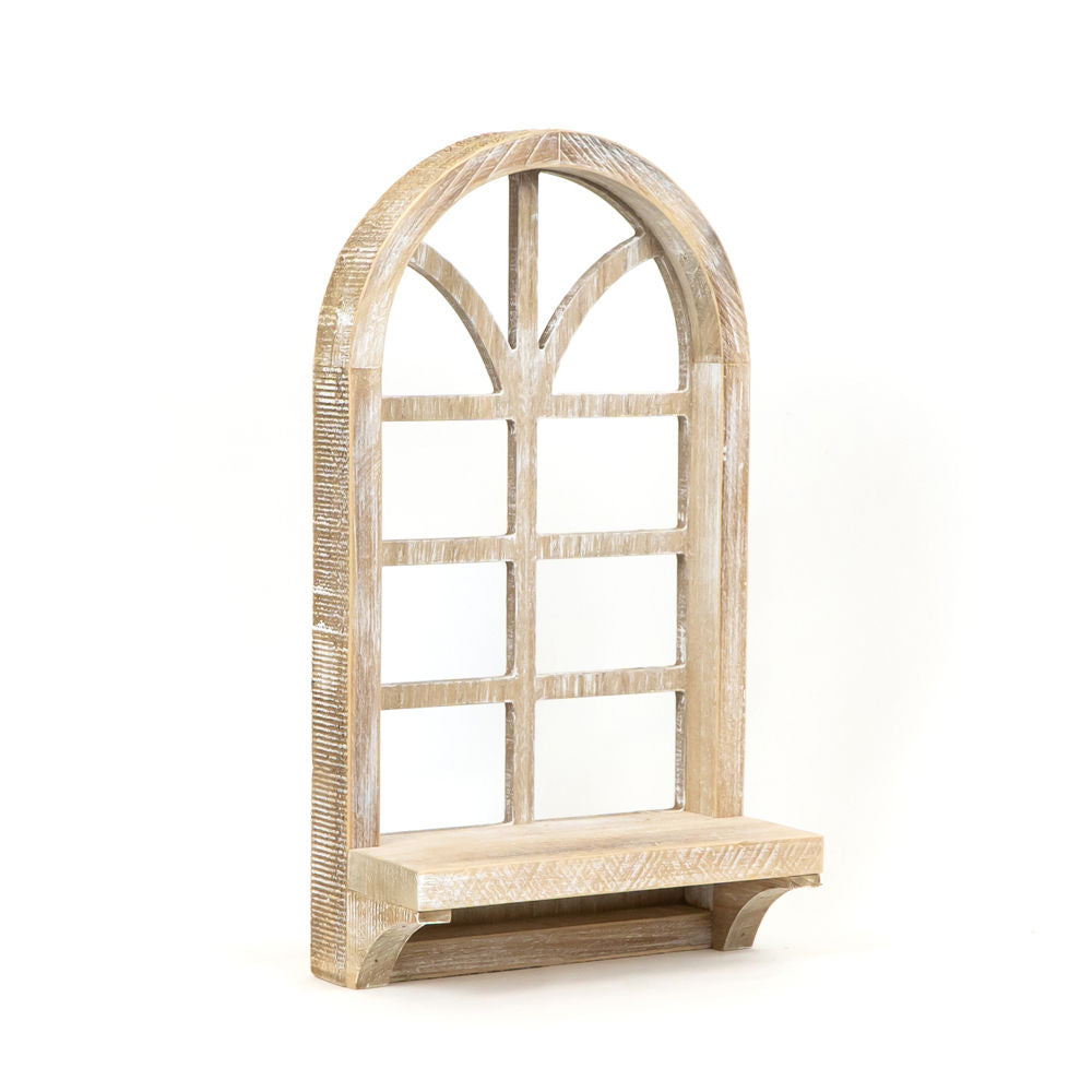 Rustic Wood Frame Shelf Display | Versatile Home Decor – DwellaDecor